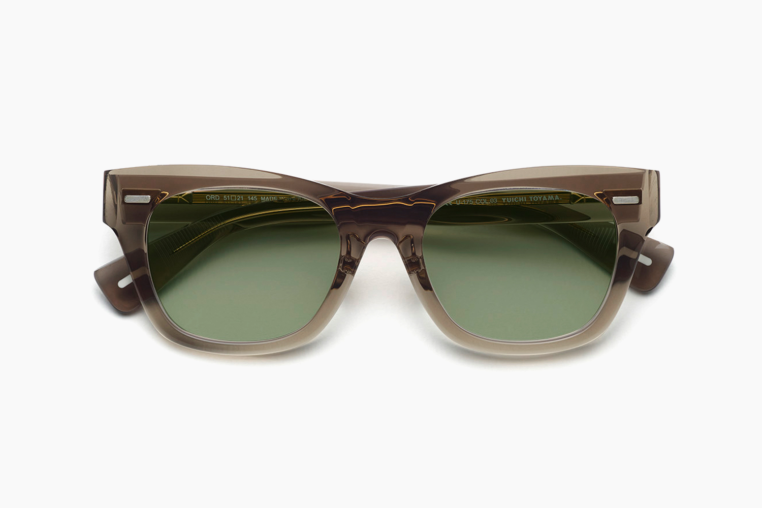 YUICHI TOYAMA.｜ORD / U-175 SG - 03｜PRODUCT｜Continuer Inc.｜メガネ・サングラス ...